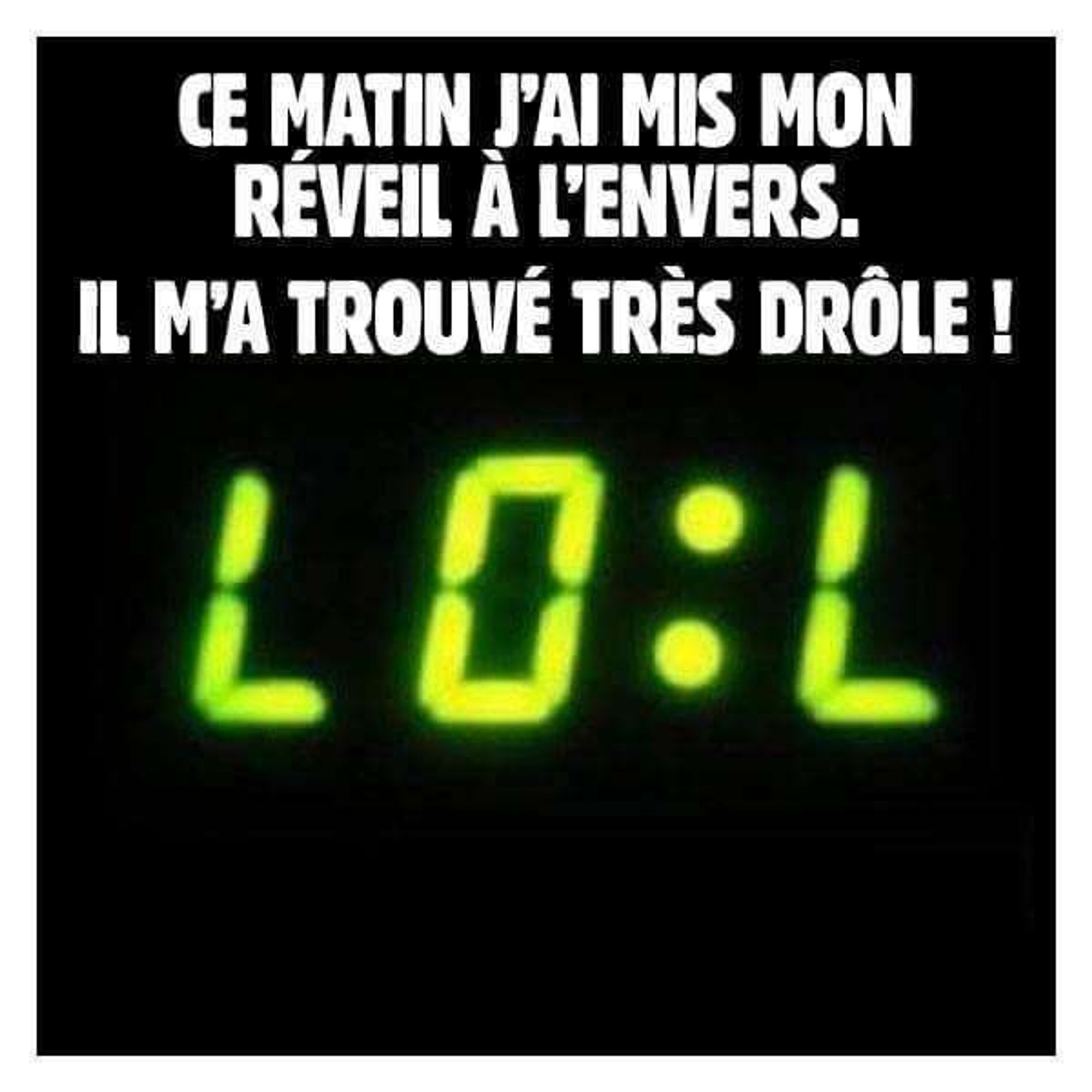 Dur…dur…Le réveil ! | Feuilles de Choux